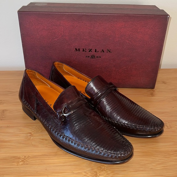 Mezlan | Shoes | New Mezlan Lizard Skin Loafers | Poshmark